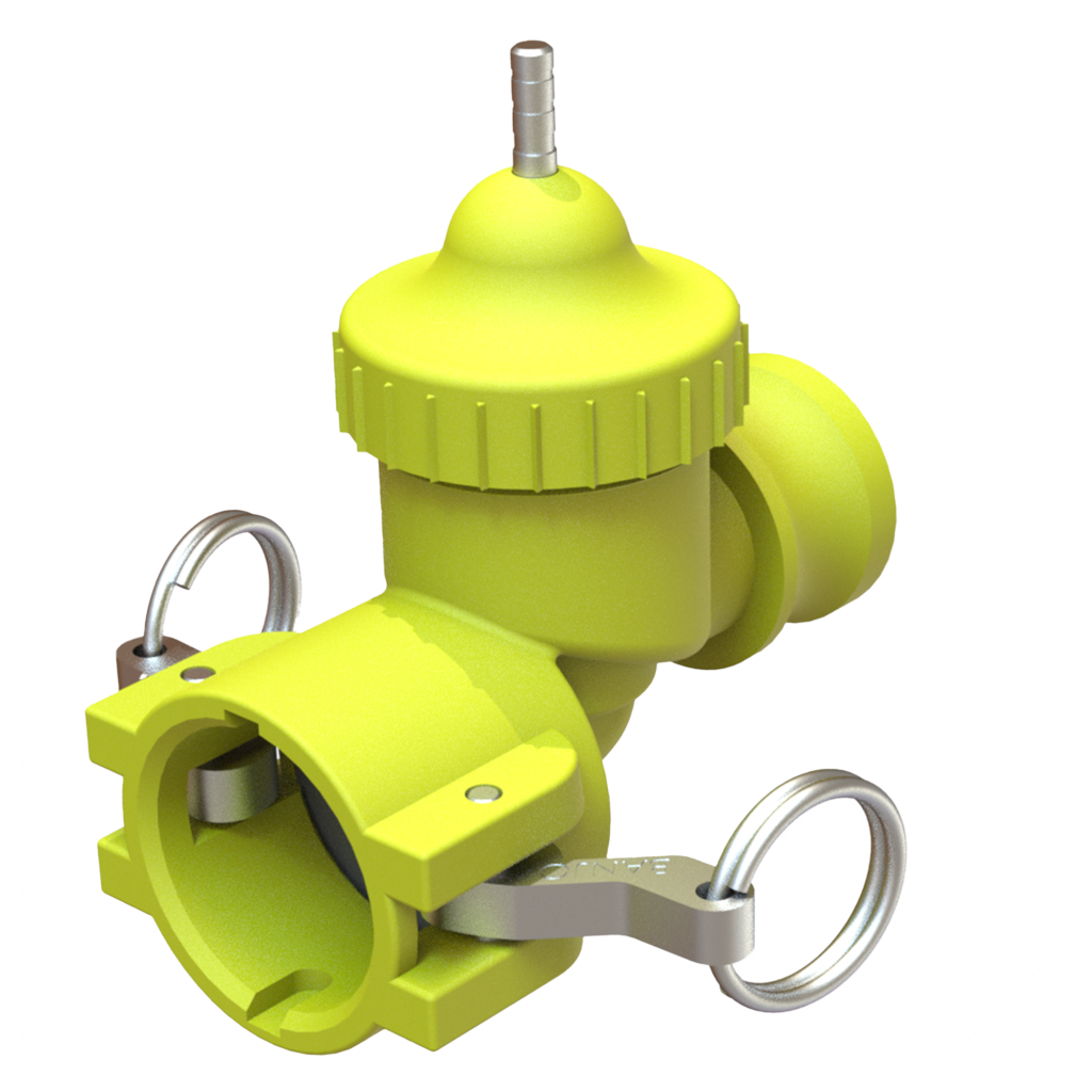 CP-110C 3/4" Cam Lock Inlet Check Valve - CP Nozzles